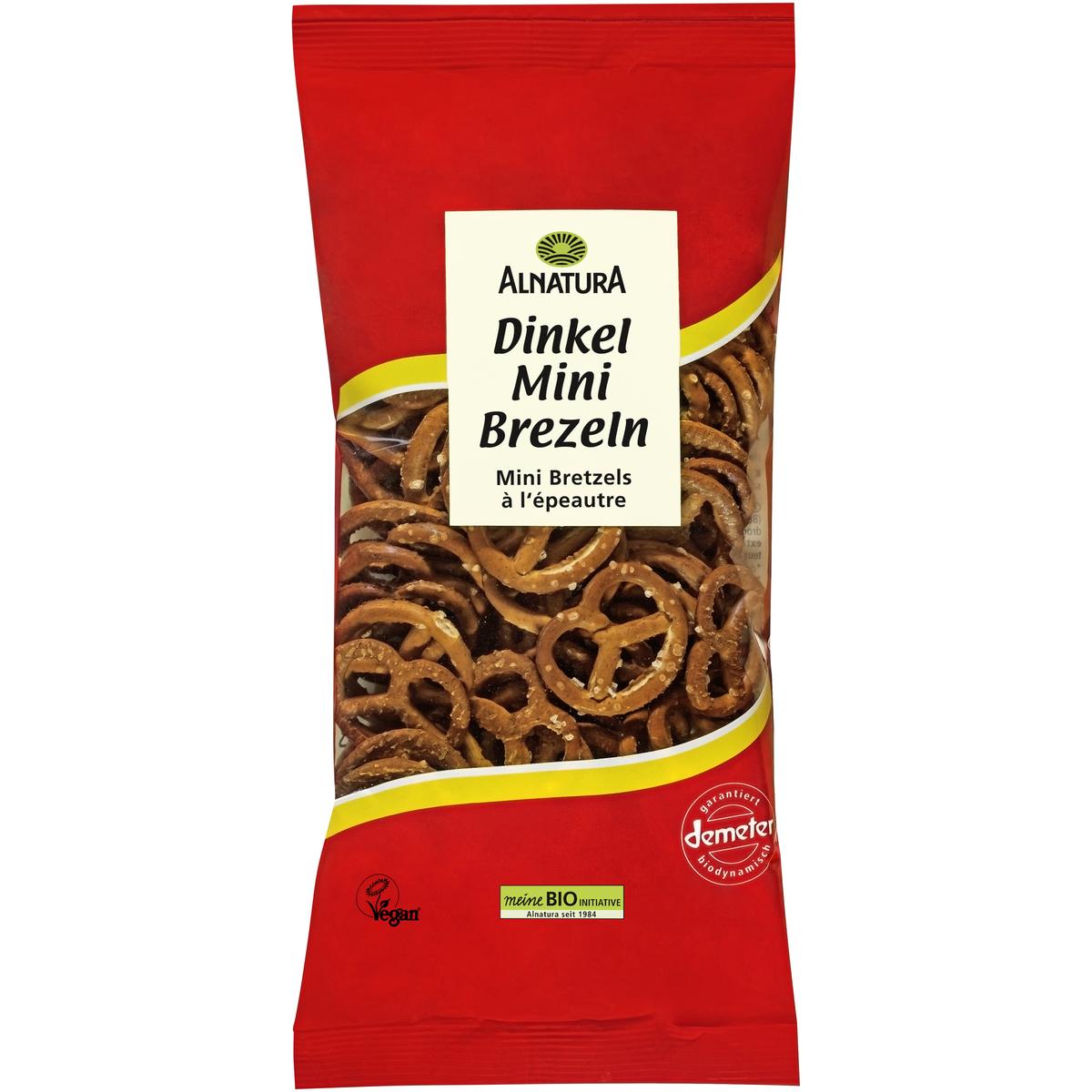 Livraison à domicile Alnatura Mini bretzel à l’épeautre bio, 75g