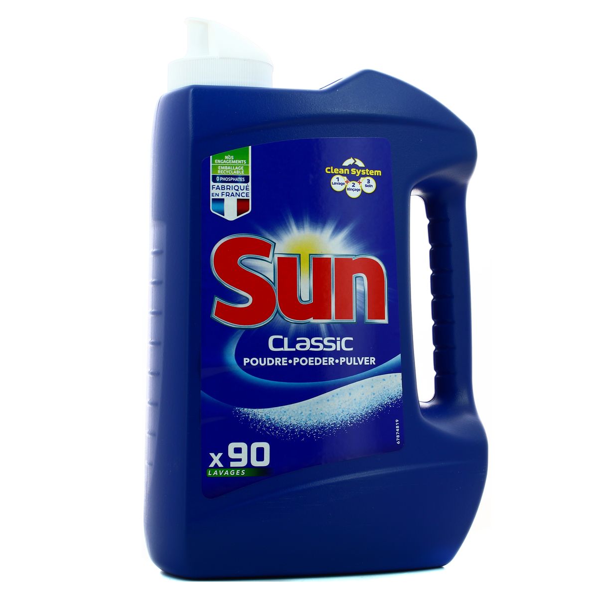 Achat / Vente Sun Poudre classique lave vaisselle 90 lavages, 2,850kg
