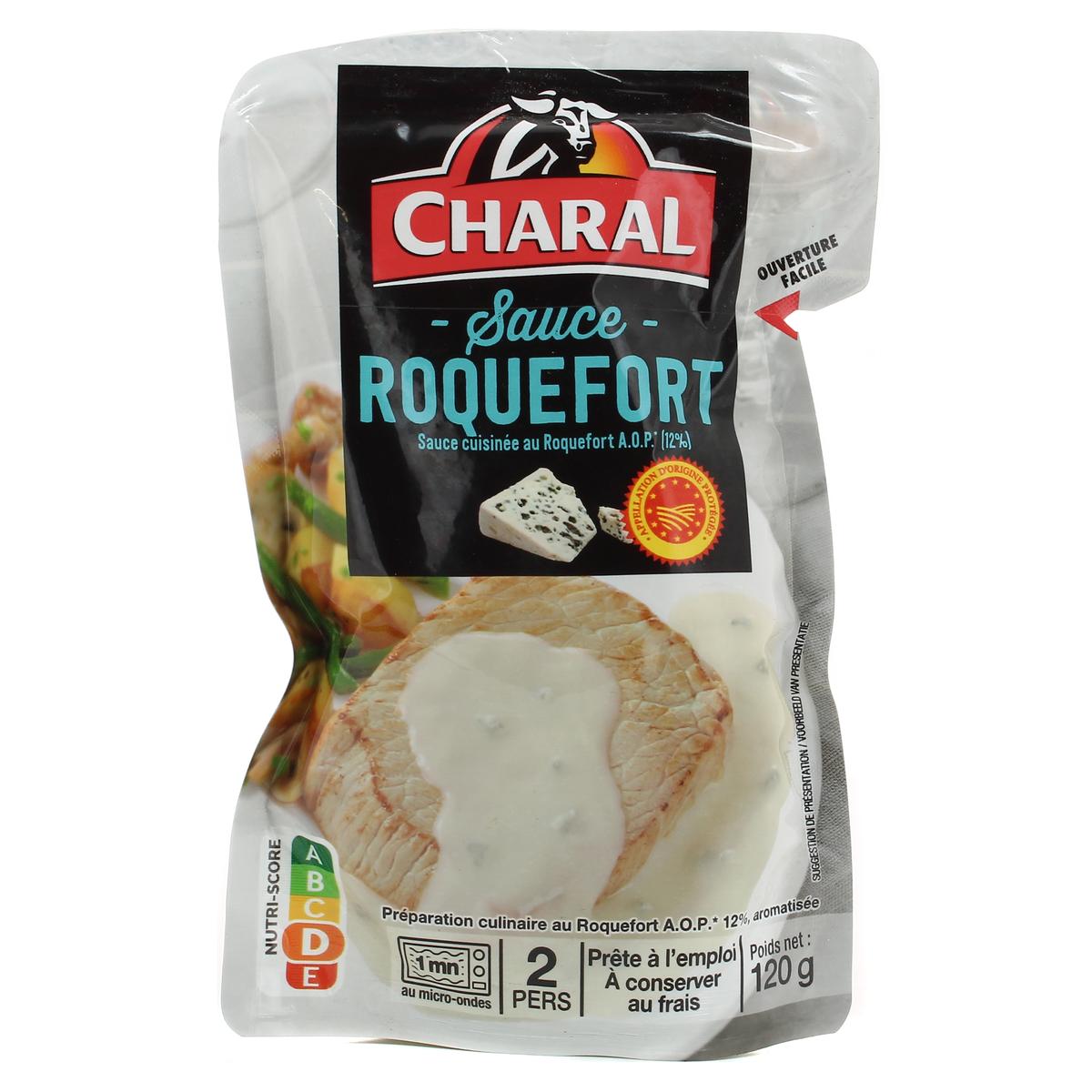 Livraison à domicile Charal Sauce au Roquefort AOP, 120g