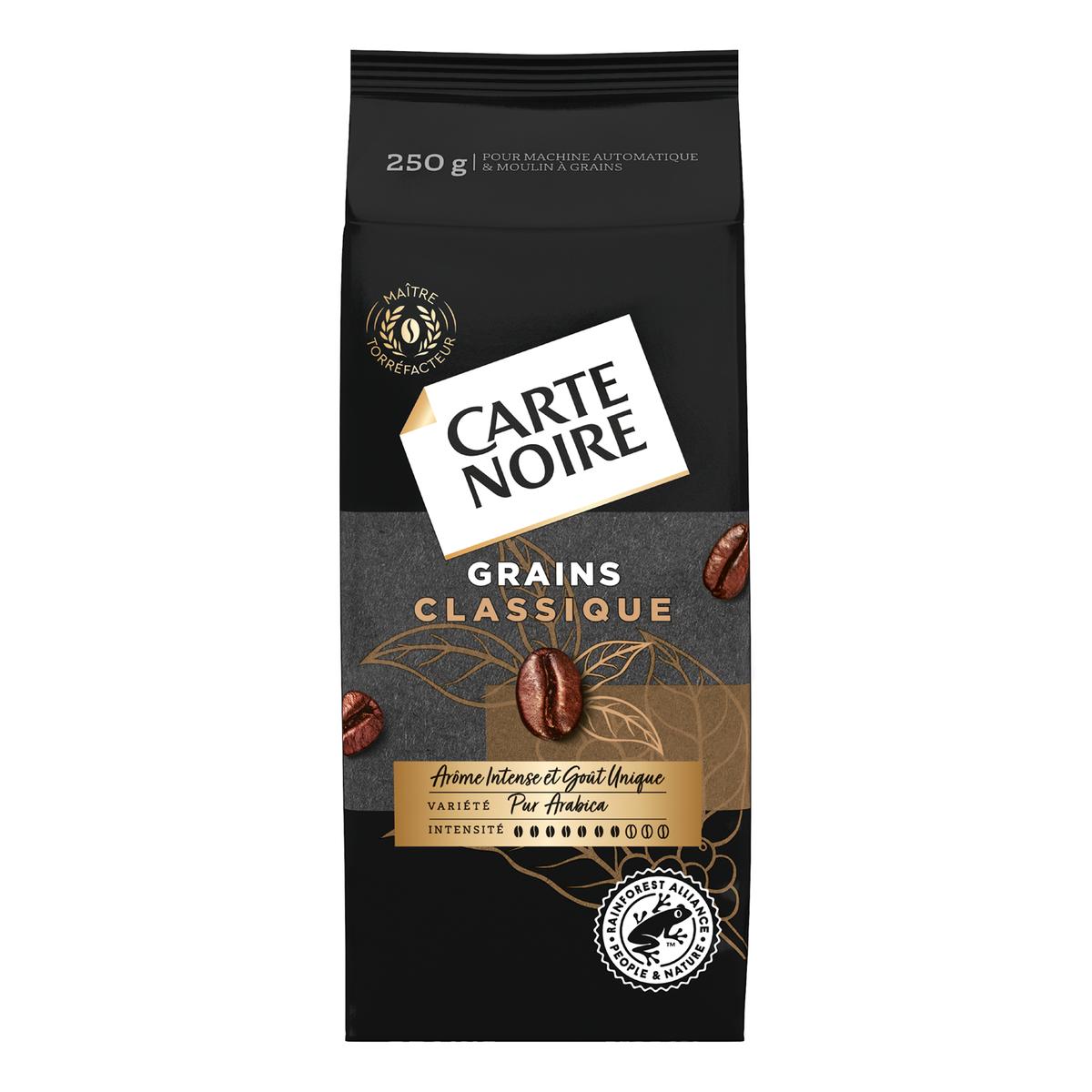 Achat / Vente Carte Noire Café en grains Classique 100% arabica, 250g