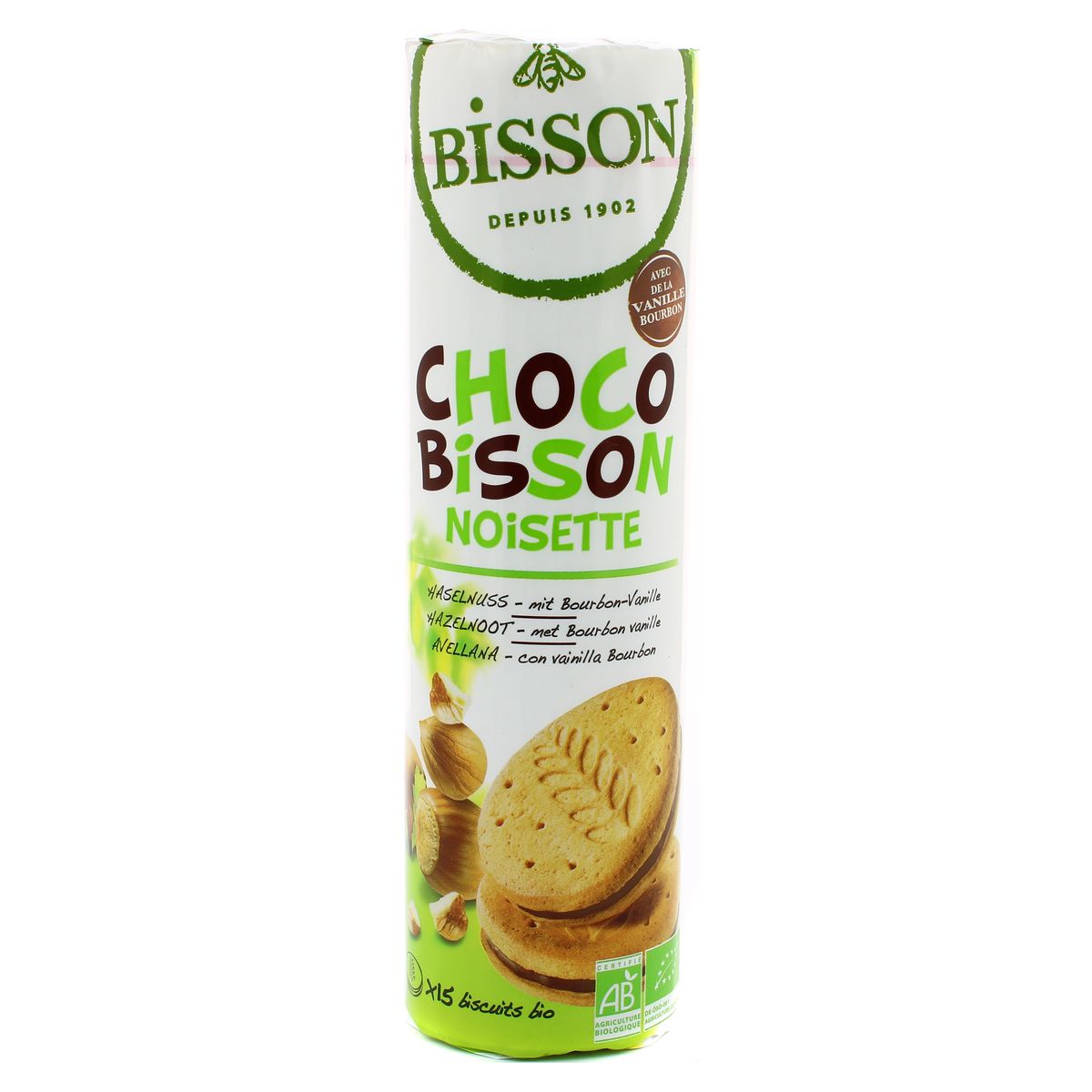 Livraison à domicile Bisson Choco Bisson Noisette, Bio, 300g