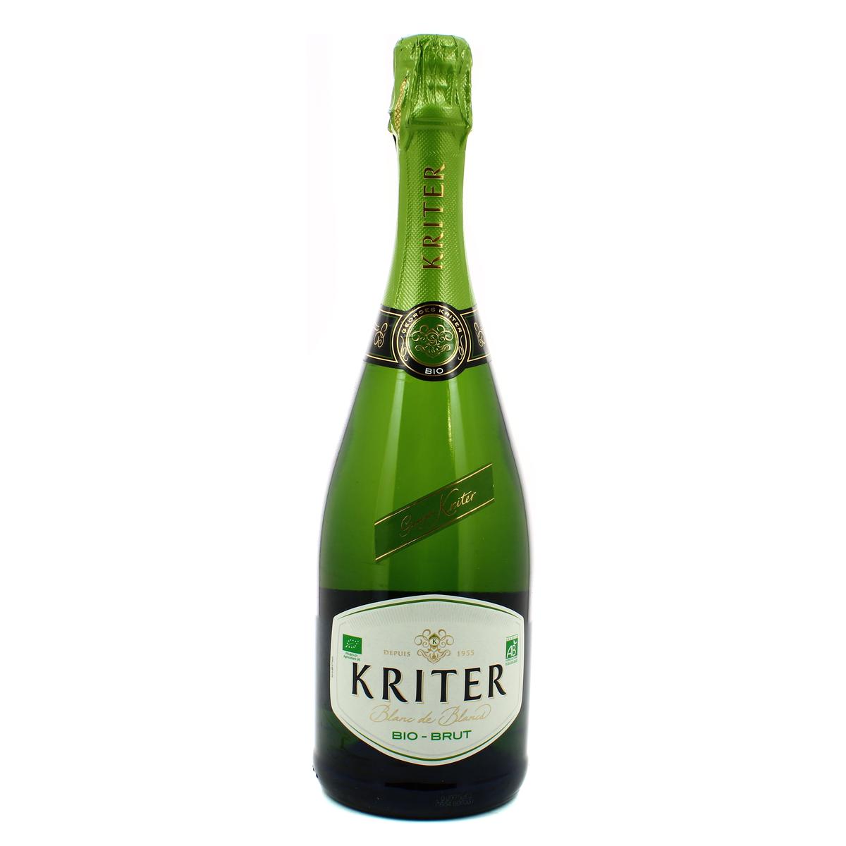 Livraison à domicile Kriter Brut Bio, 75cl