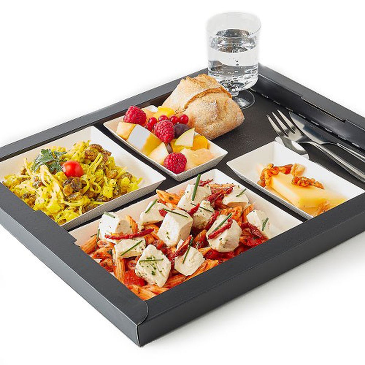 Livraison à domicile Traiteur Idbuffet Plateau repas 6, pour 1 personne