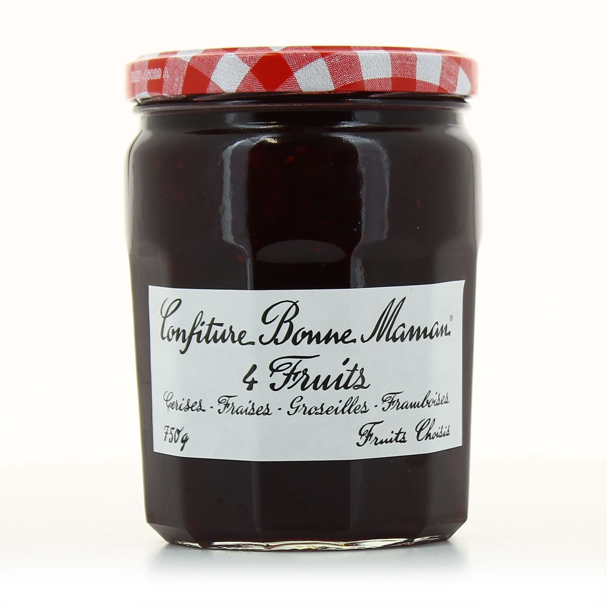 Livraison à domicile Bonne Maman Confiture aux 4 fruits, 750g