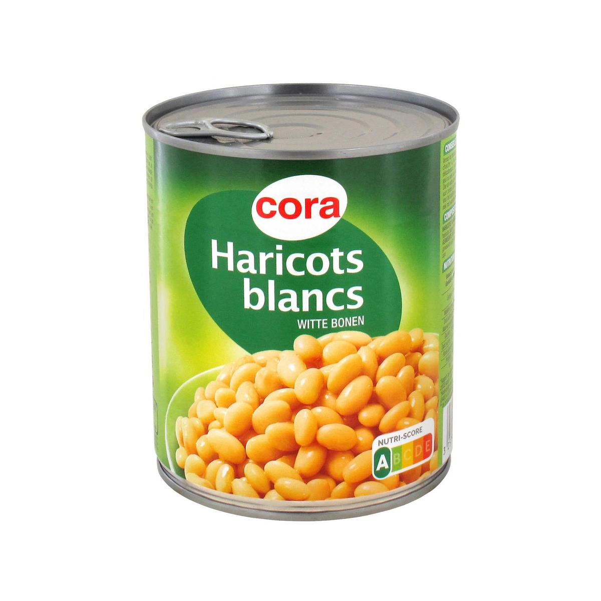 Livraison à domicile Cora Haricots Blancs, 500g