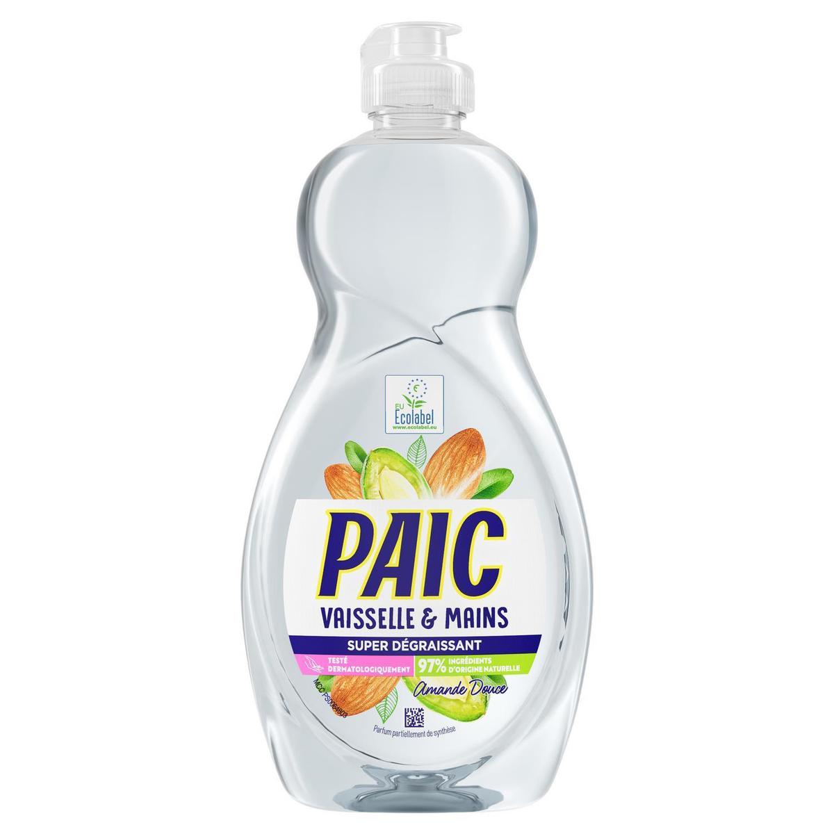 Livraison à domicile Paic Liquide vaisselle à l'Amande, 500ml