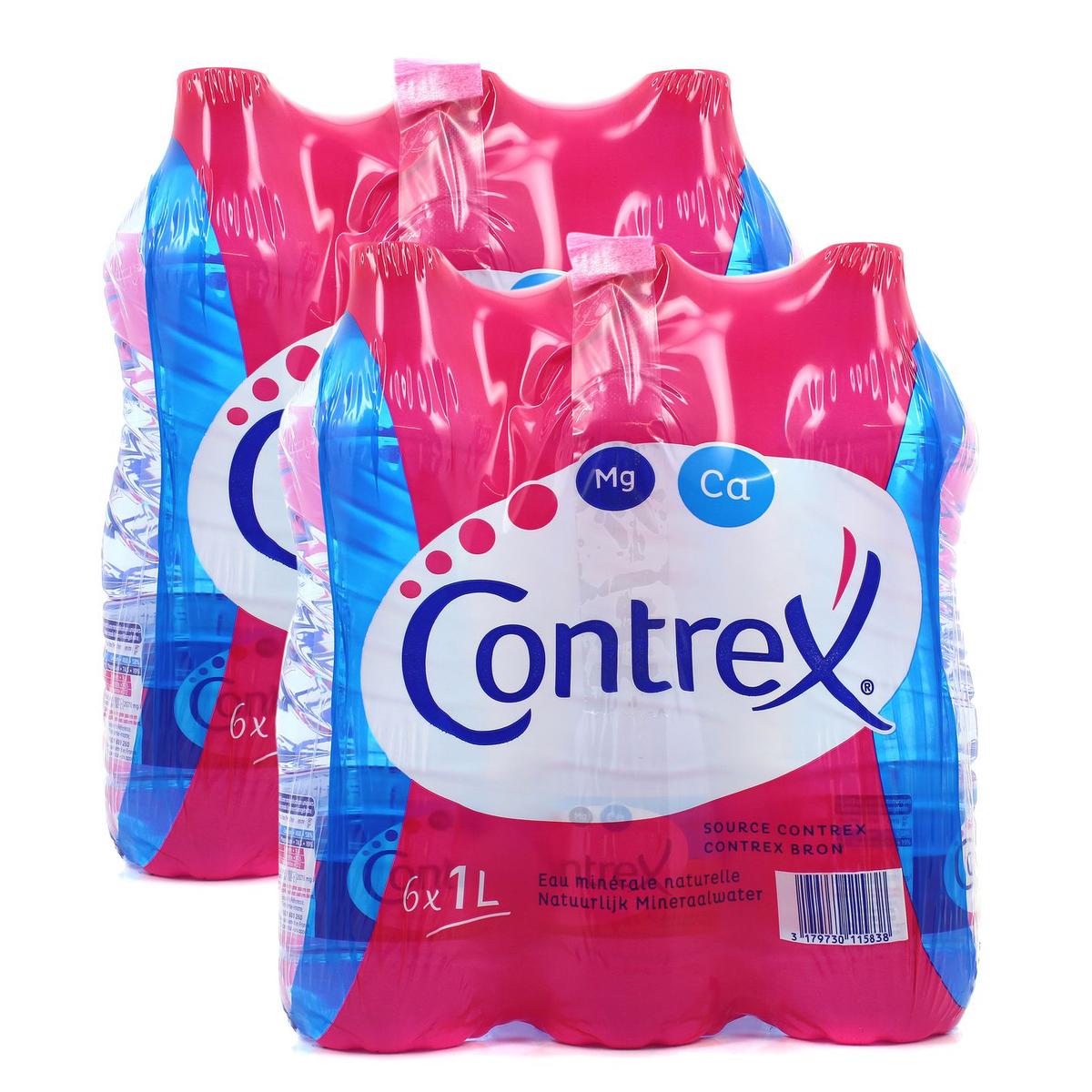 Acheter Promotion Contrex Eau minérale naturelle, 2 packs de 6x1L