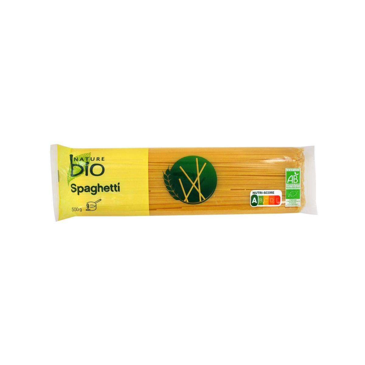Livraison à domicile Nature Bio Pâtes Spaghetti Bio, 500g