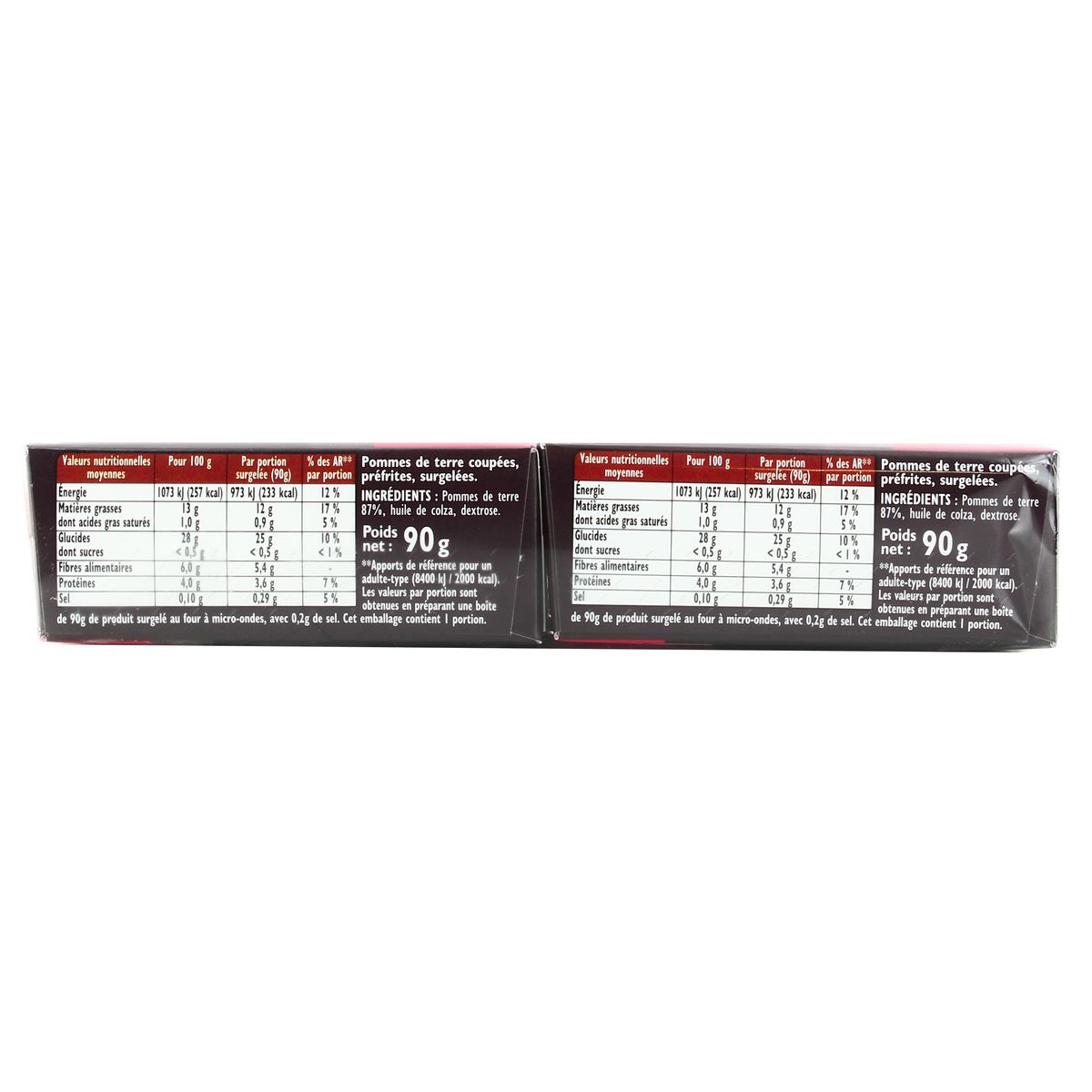 Acheter Findus Frites micro-ondes crousti express La Classique 2x90g