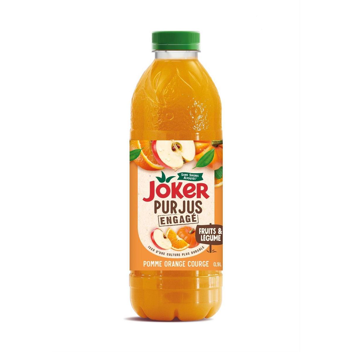 Livraison à domicile Joker Jus de pomme, orange et courge., 90cl