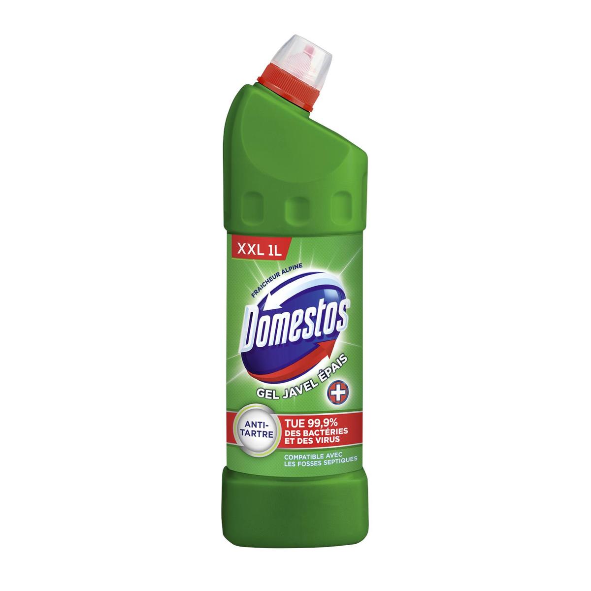Livraison à domicile Domestos Gel WC avec javel, 1L Livraison à domicile Domestos Gel WC avec javel, 1L