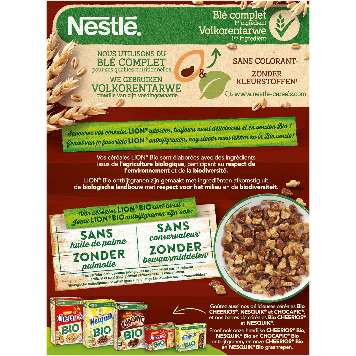 Livraison à domicile Lion Céréales au Caramel et Chocolat BIO, 400g