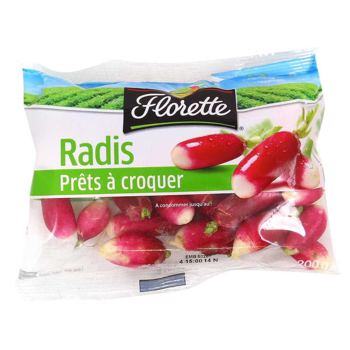 Livraison à domicile Florette Radis, 200g