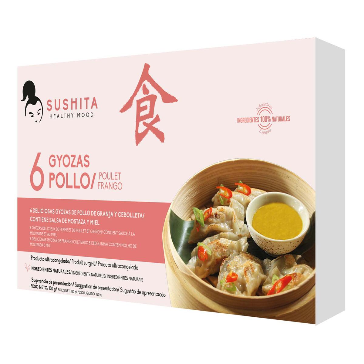 Livraison à domicile Sushita Gyoza de Poulet 6 pièces, 130g