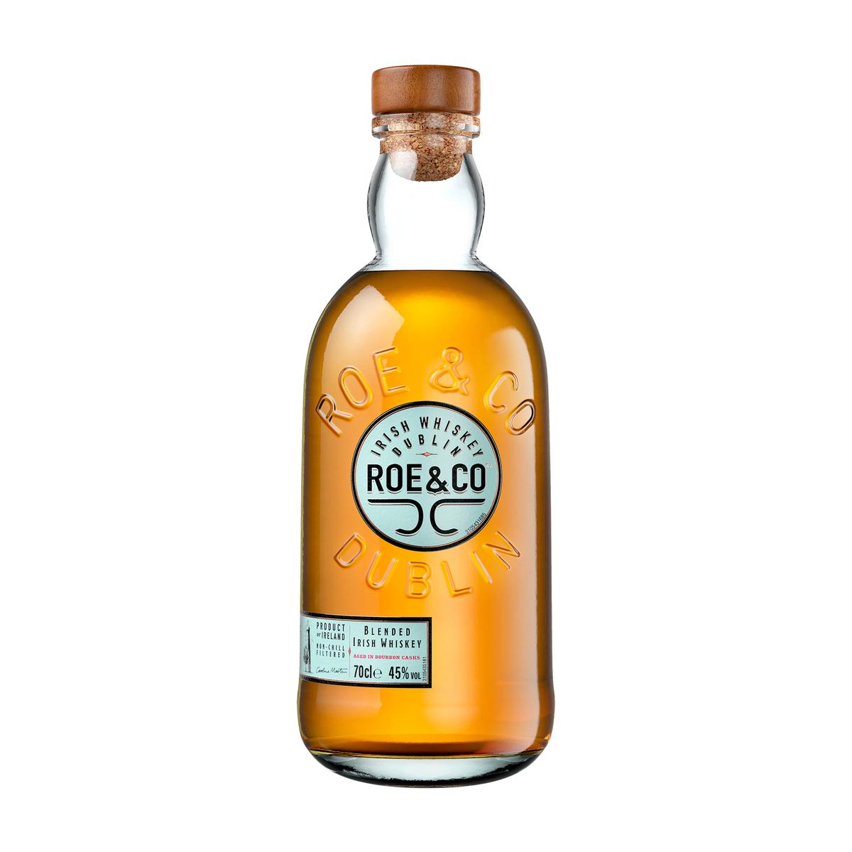 Livraison à domicile Roe & Co Blended Irish Whiskey 45°, 70cl