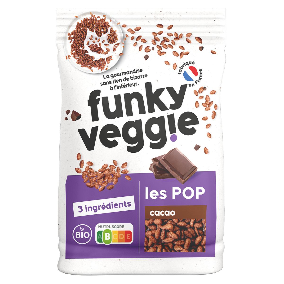 Livraison à domicile Funky Veggie Céréales Choco POP Bio, 300g