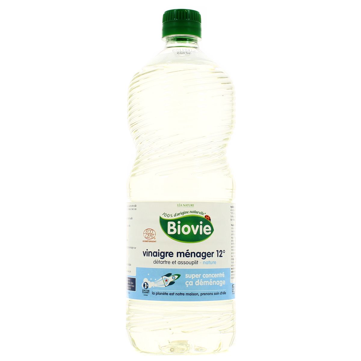 Livraison à domicile Biovie Vinaigre ménager 12°, sans parfum, 1L