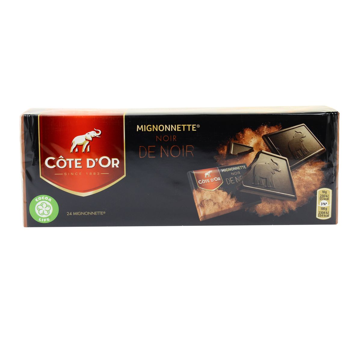 Livraison à domicile Côte d'Or Mignonnettes de chocolat noir, 240g