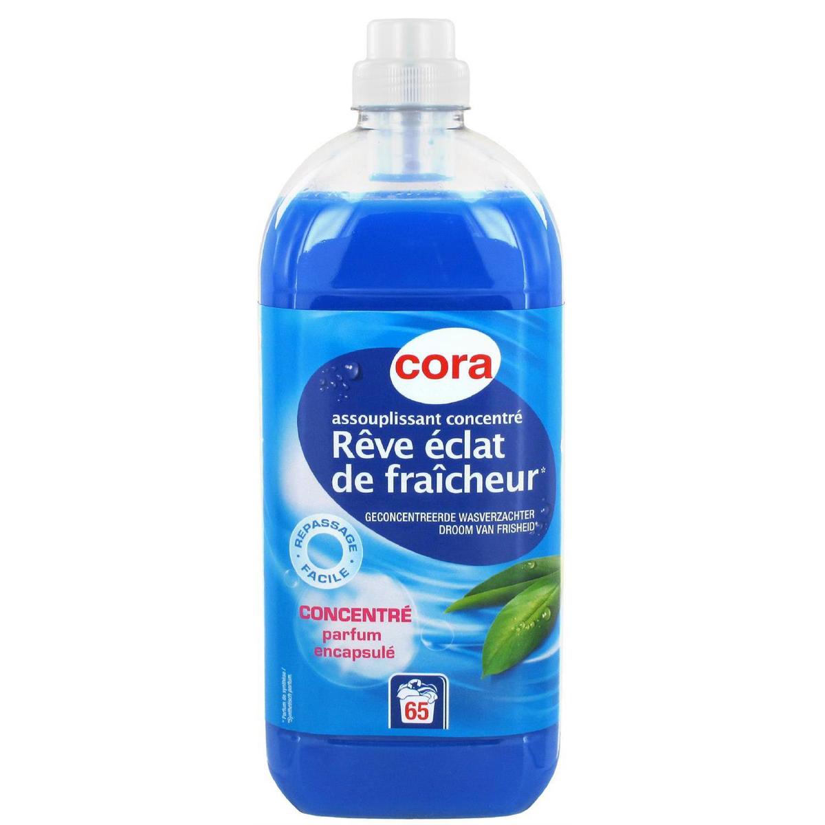 Achat / Vente Cora Assouplissant concentré Fraîcheur 65 lavages, 1,5L