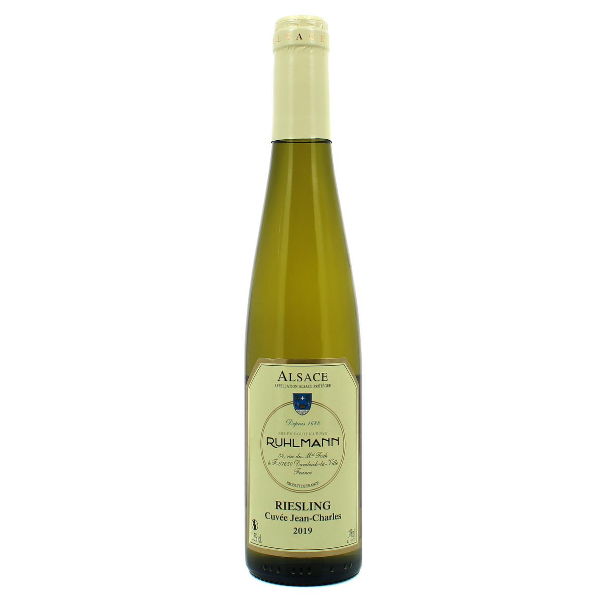 Livraison à domicile Alsace AOP Riesling Vignoble Ruhlmann, 37.5cl
