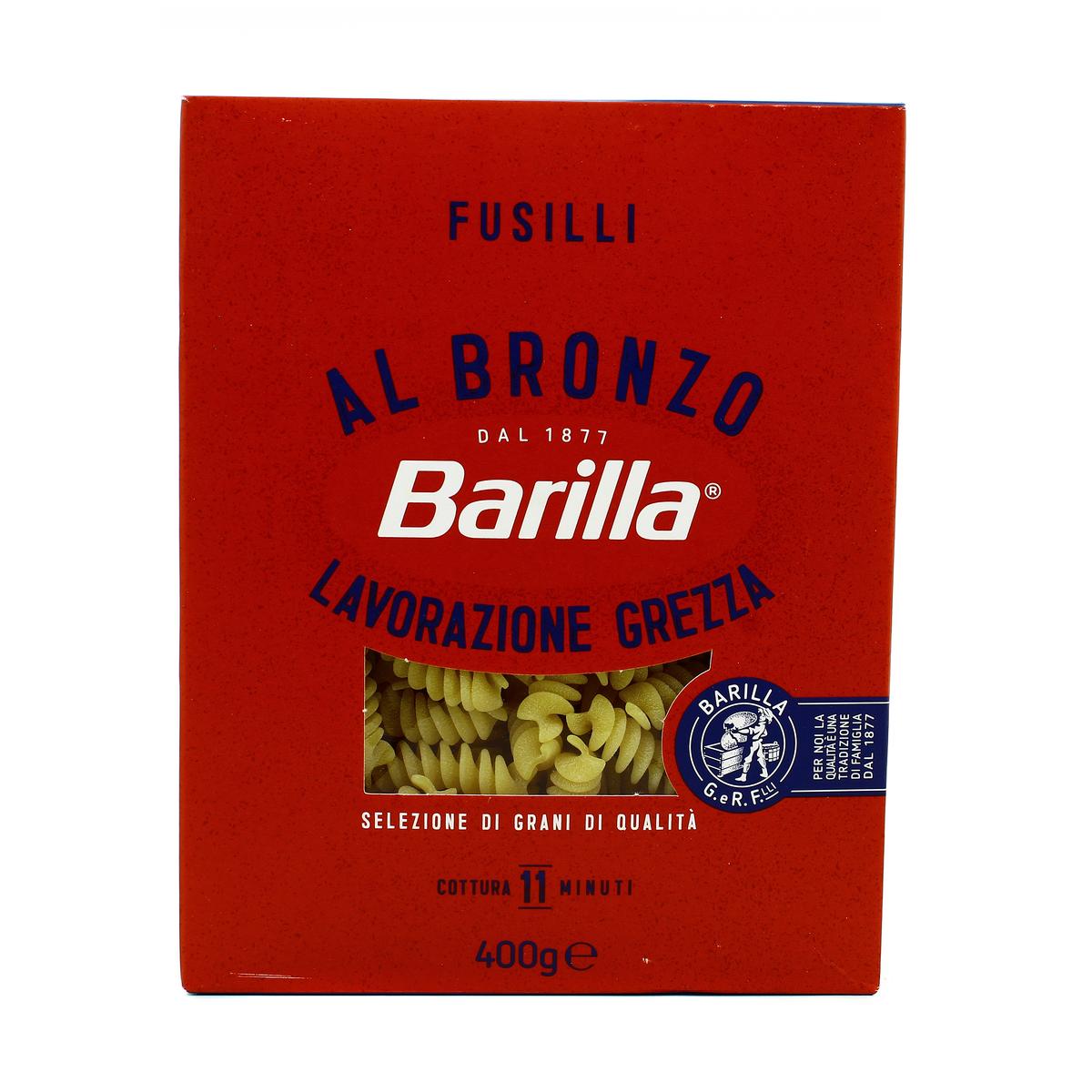 Livraison à domicile Barilla Pâtes fusilli al bronzo, 400g