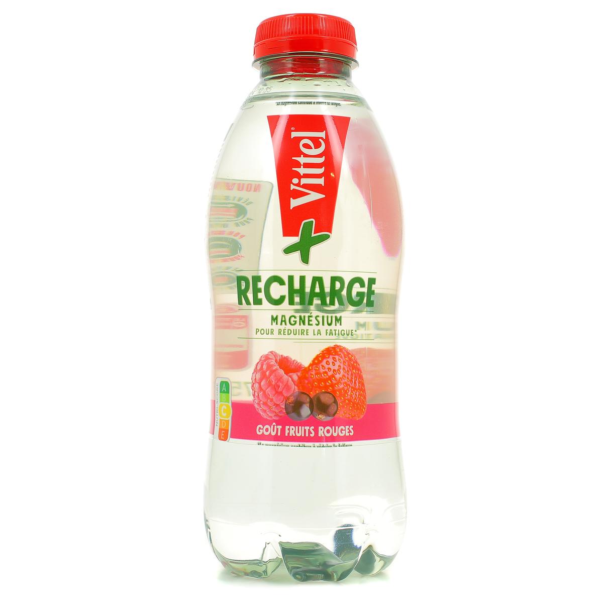 Achat / Vente Vittel Plus Recharge magnésium goût fruits rouges, 75cl