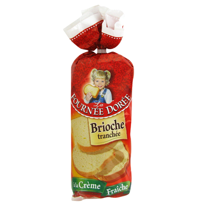 Achat / Vente La Fournée Dorée Brioche tranchée Crème Fraîche, 500g